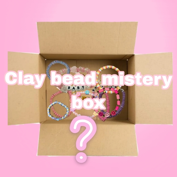 Jewelry | Clay Bead Braclet Mystery Box | Poshmark